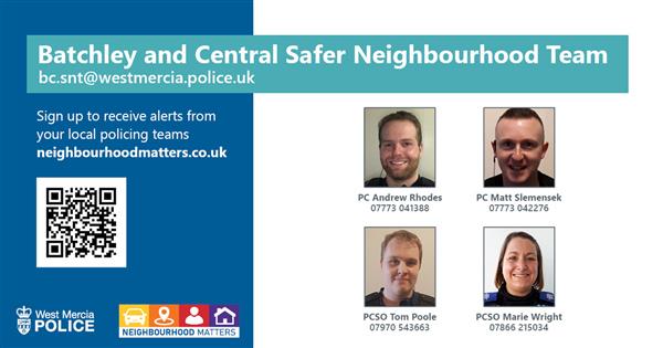 Meet the Batchley and Central Safer neighbourhood team - Neighbourhood ...